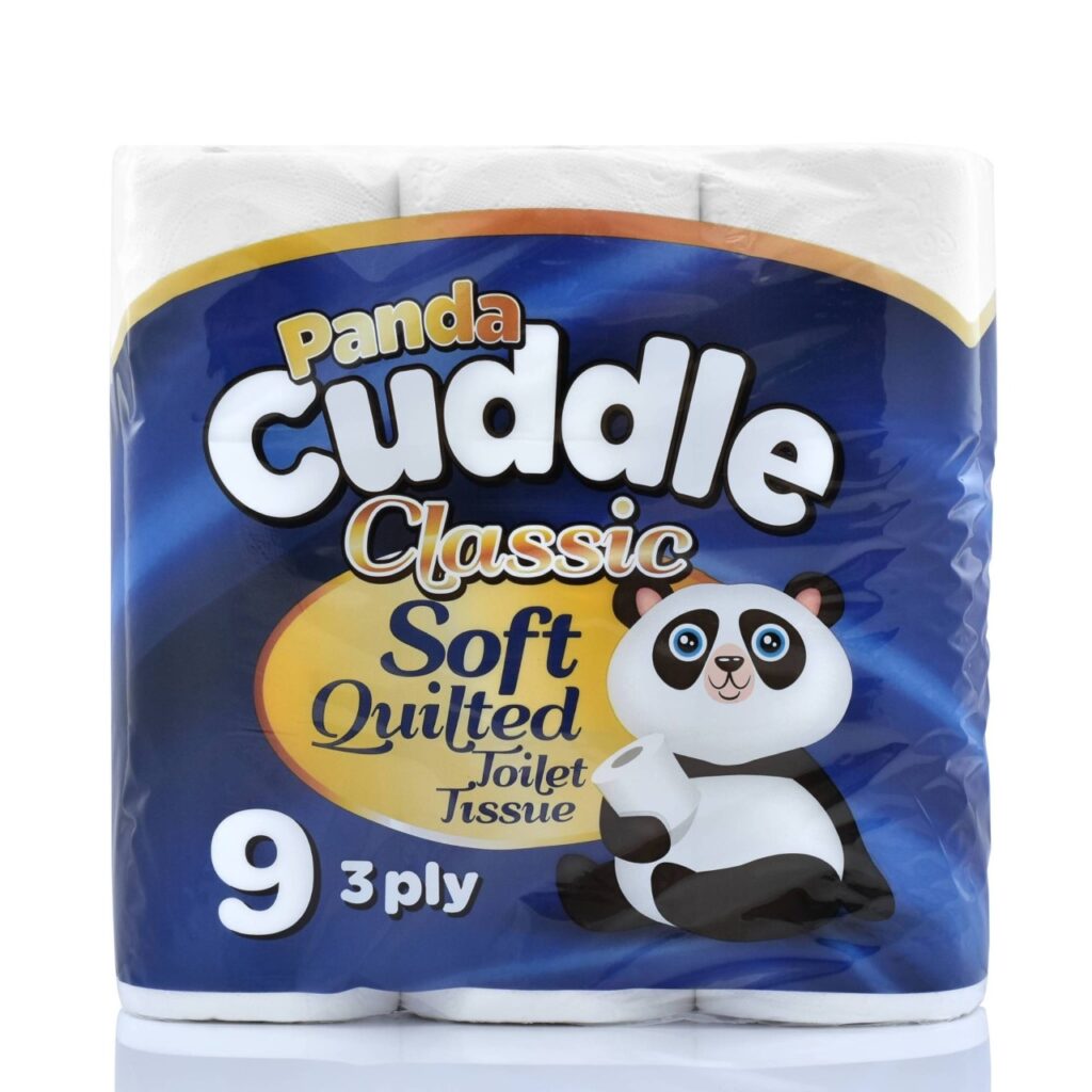 Panda Cuddle Toilet Paper UK | Shalla Trading